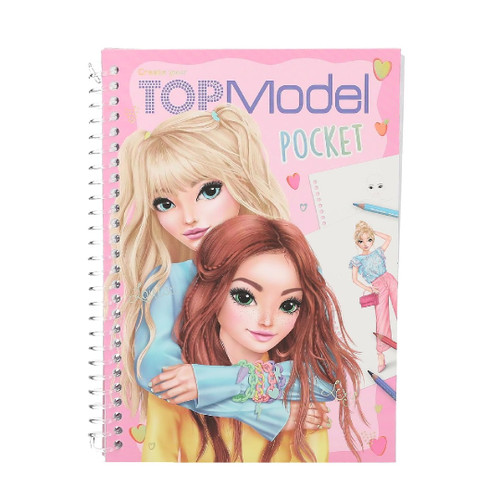 Topmodel Pocket Size Colouring Activity Book With Stickers