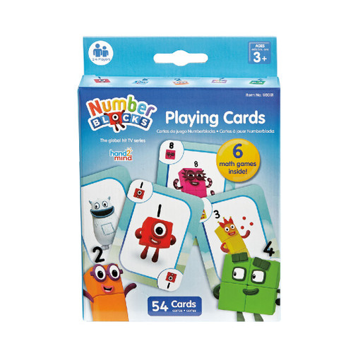 Numberblocks Childrens Playing Card Activity Game With 54 Cards
