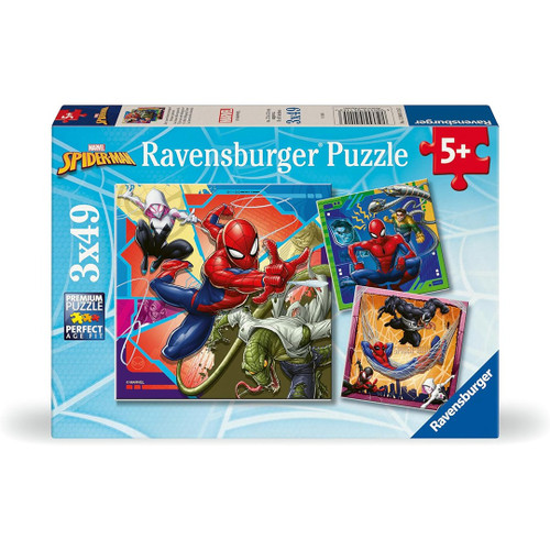 Ravensburger Spider-Man 3x 49 Piece Jigsaw Puzzles