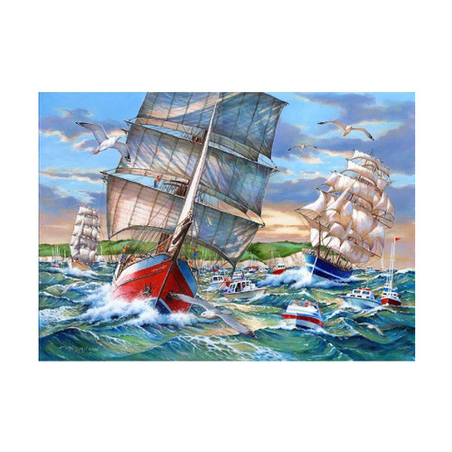 House Of Puzzles Tall Ships 1000 Piece Jigsaw Puzzle
