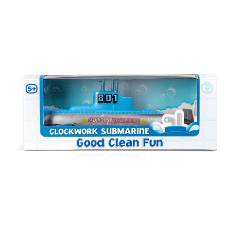 Tobar Clockwork Bath Toy Wind Up Submarine