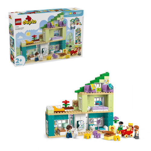 Lego Duplo Town 3 In 1 Modern Family House With Figures