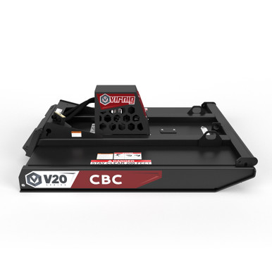 Virnig V20 Mini Skid Steer Closed Front Rotary Brush Cutter