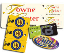 Plastic Key Tags for Membership, Rewards, & Loyalty Programs