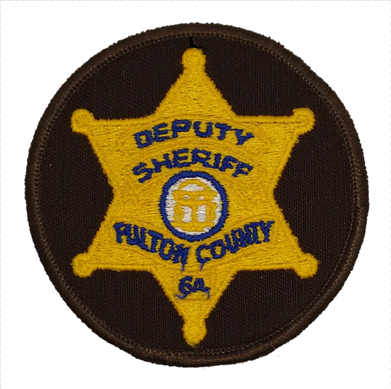 Fulton County Deputy Sheriff Police Patch Georgia GA