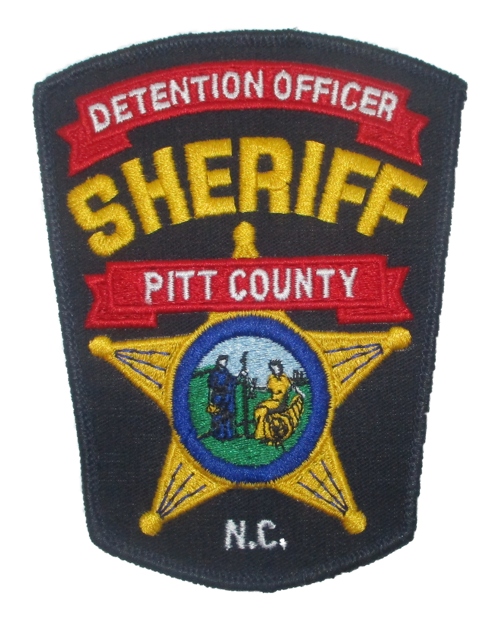Pitt County Sheriff Detention Officer Police Patch North Carolina NC