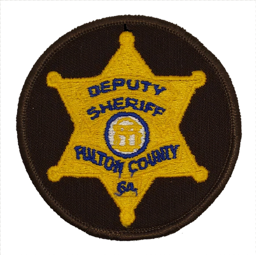 Fulton County Deputy Sheriff Police Patch Georgia GA