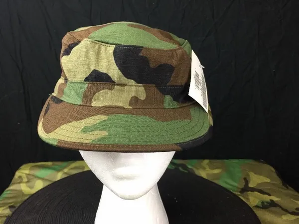 HOT WEATHER BDU CAP | WOODLAND CAMO ; 8415013936294; 8415-01-393-6294 ...