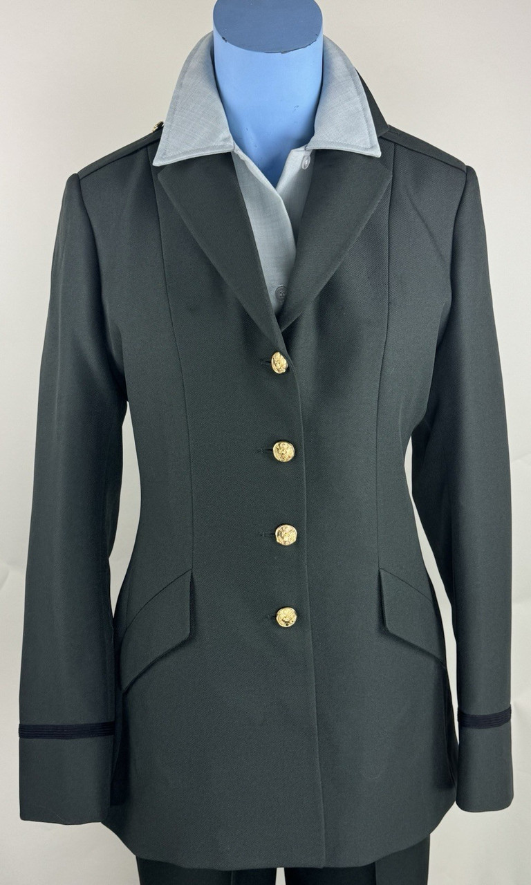 USGI AGSU Women's Army Green 4PC Dress Uniform Set Size 10 Jkt, Shirt ...