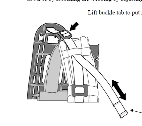 Load Lifter Attachment Strap, NSN 8465-01-524-7241, Foliage Green