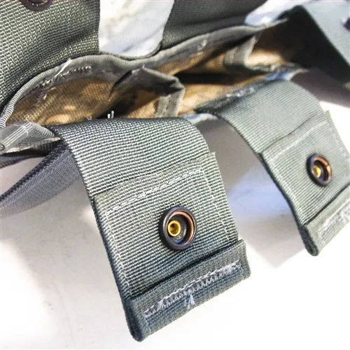 USGI ACU Triple Mag Three Magazine Side By Side Pouch | NEW ; ACU Three ...