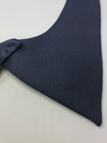 AIR FORCE FEMALE DARK BLUE HERRINGBONE NECK TAB FOR OVERBLOUSE DRESS