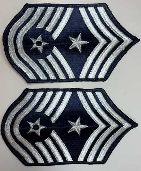 USAF Embroidered Chevron: Air Force Command Chief Master Sergeant Rank ...