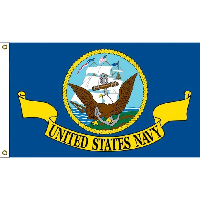 US NAVY FLAG (3ftx5ft); USN; military