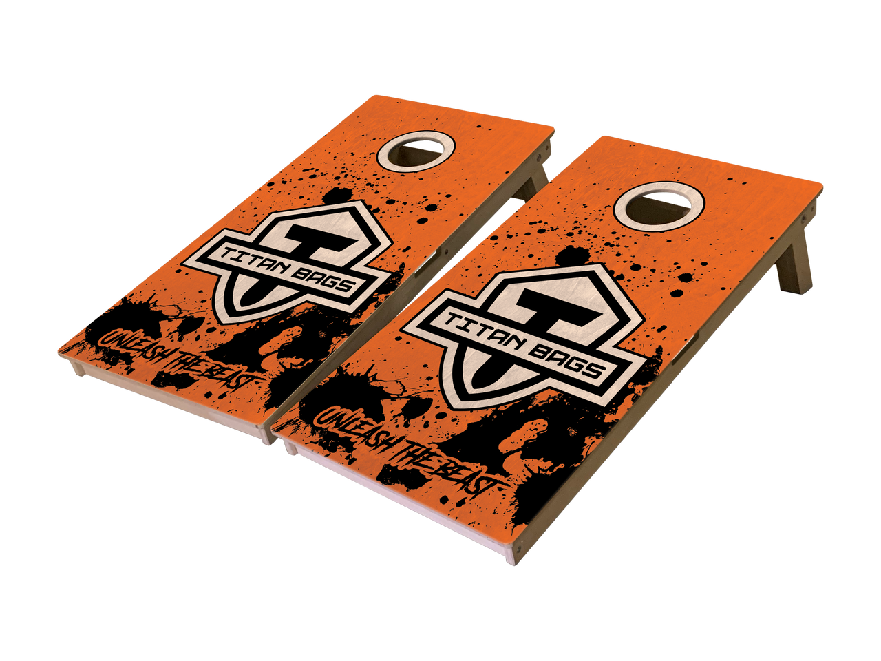 Titan Unleashed Splatter Acl Approved Cornhole Boards
