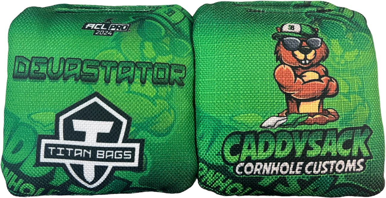 Titan Bags X Caddysack - ACL PRO Approved Toss Bags - Set of 4