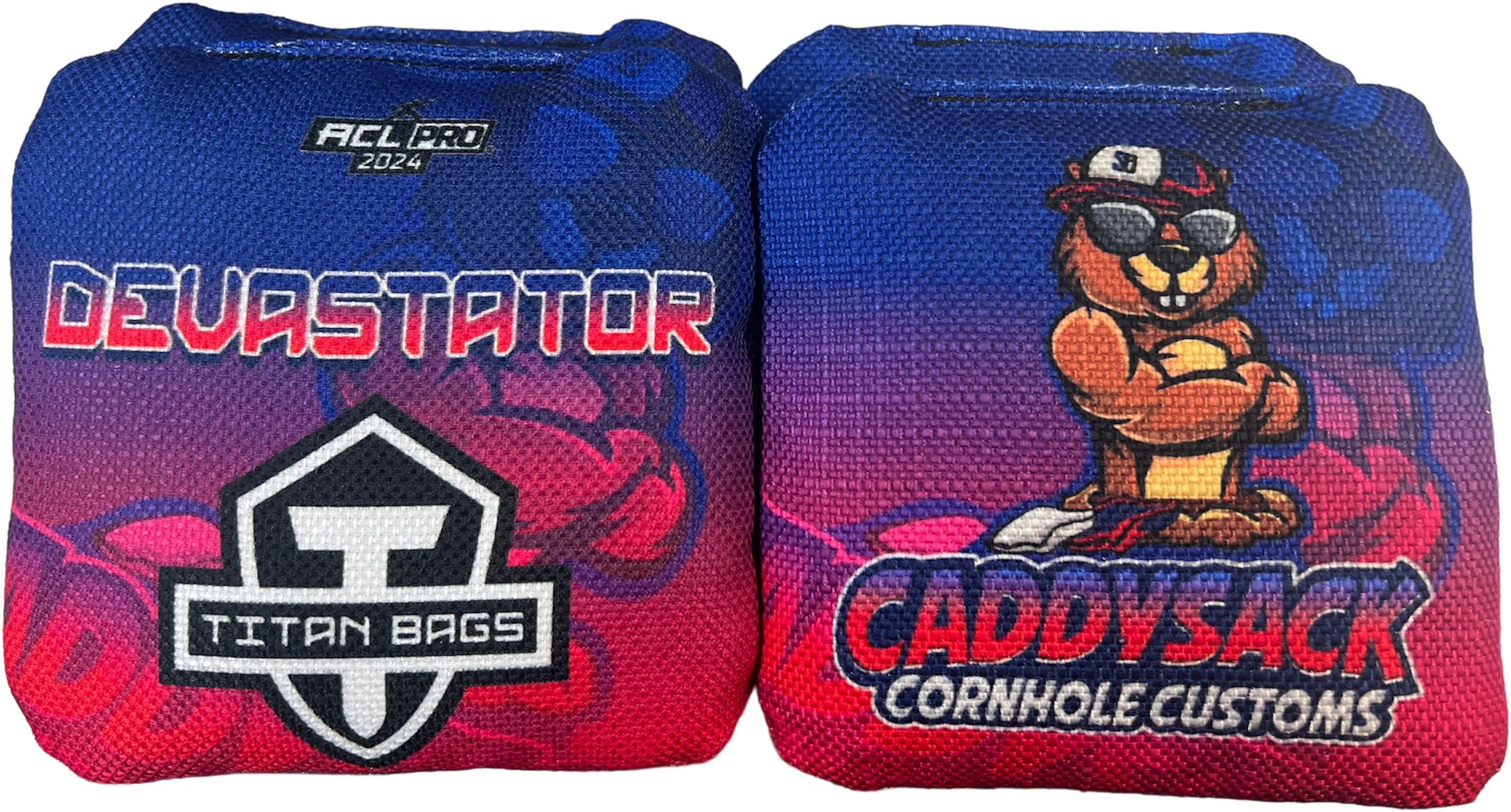 Titan Bags X Caddysack - ACL PRO Approved Toss Bags - Set of 4