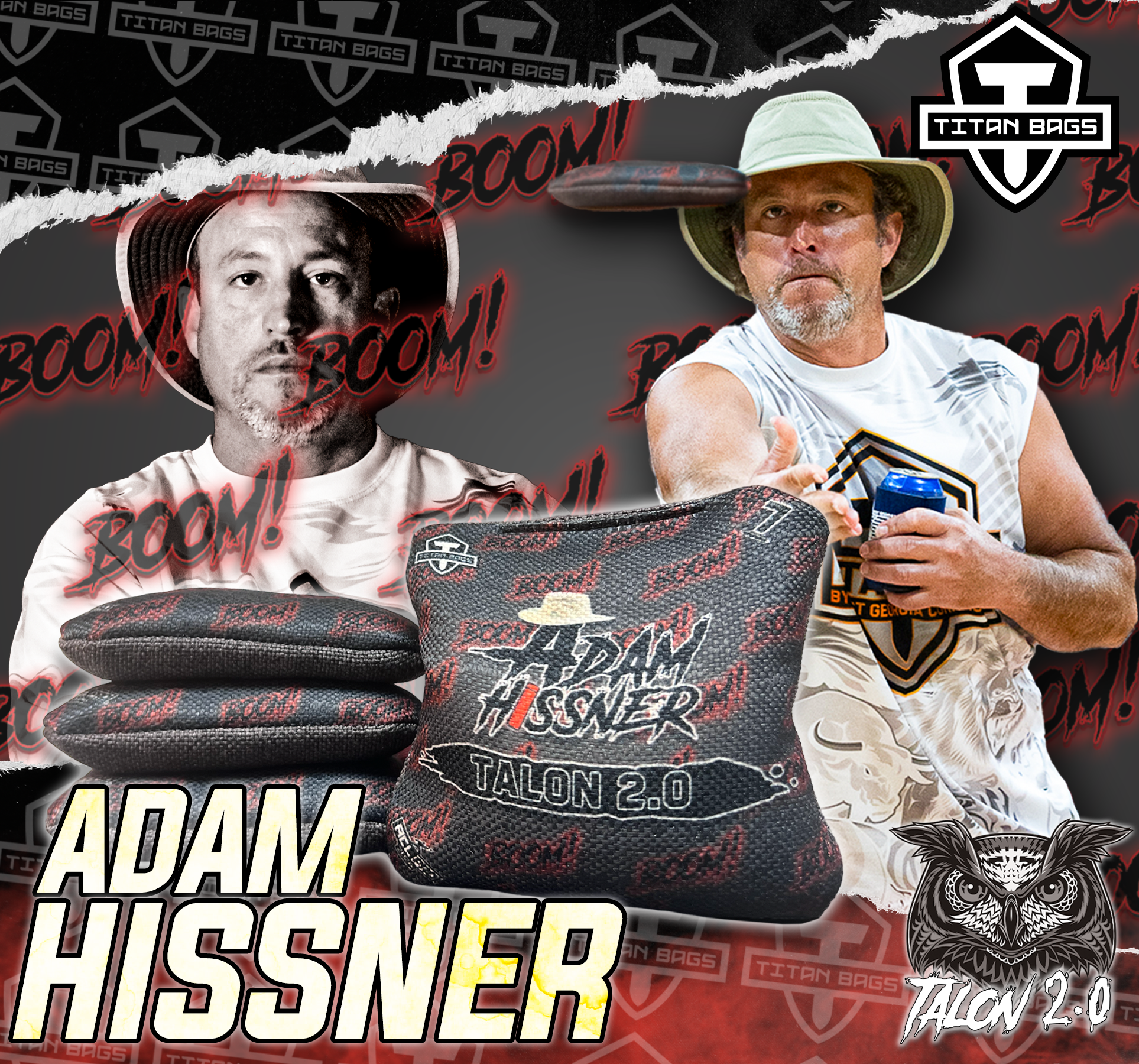 Adam Hissner Signature Titan Talon 2.0 ACL PRO Approved Toss Bags - Set ...