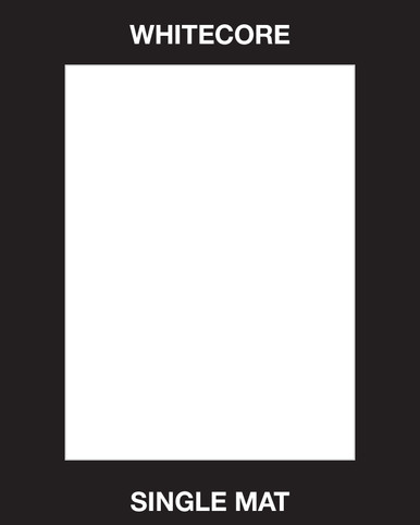 Whitecore - Single Mat