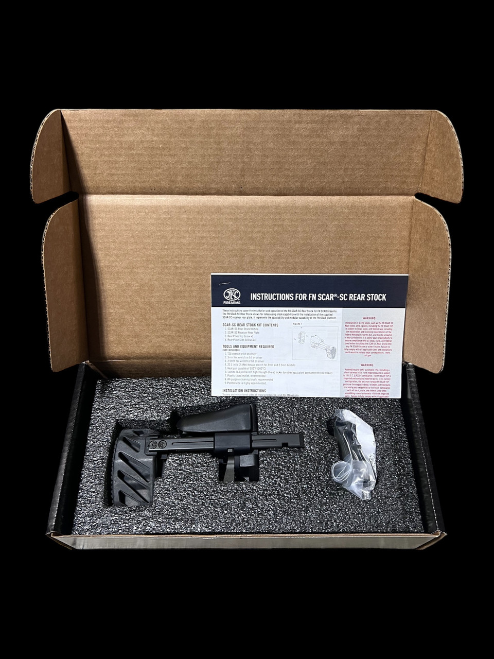 FN SCAR SC Rear Stock