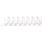 10mm Clear Coil 12" 4:1 100/Box - Custom Binding Products