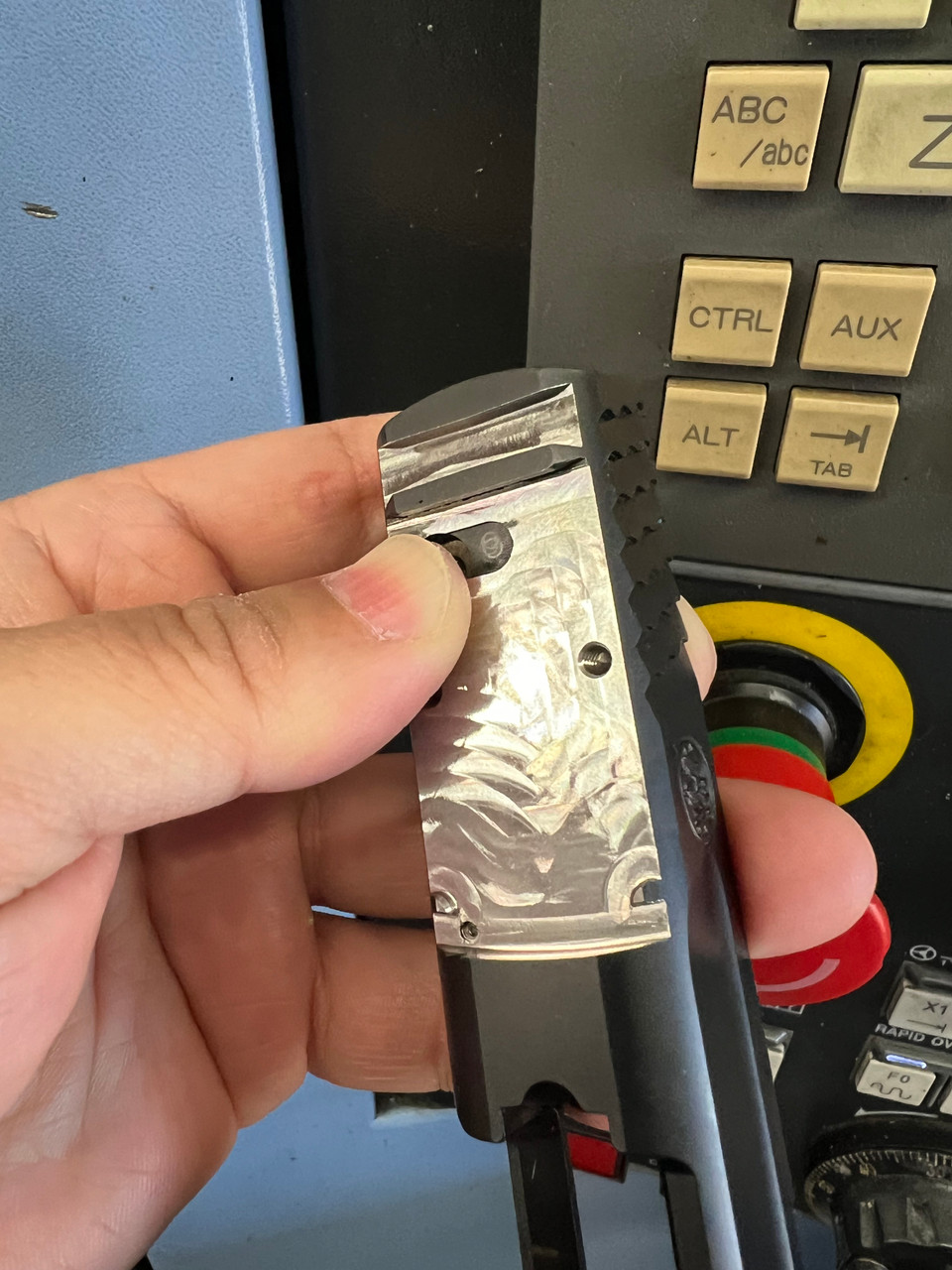 Smith And Wesson Mandp 20 Optics Cut For Rmr Wglock Dovetail Spinta