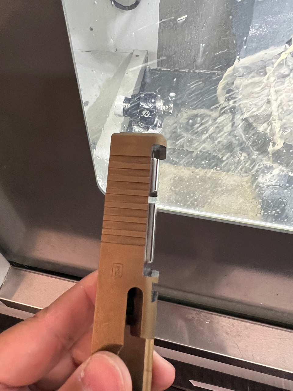 Glock Optics Cut For Aimpoint Acro P 2 Wdovetail In Front Of Optic
