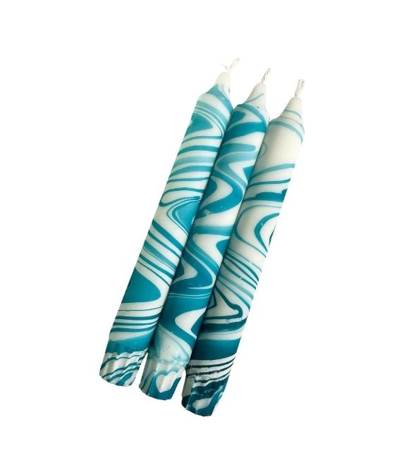 Tranquil Tides Taper Candles Set