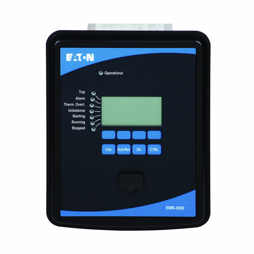 EMR-3000-2A0CB1 - Eaton - EMR-3000, 4I/4O, 1AO, MODBUS/DNP3 (RJ45), PM