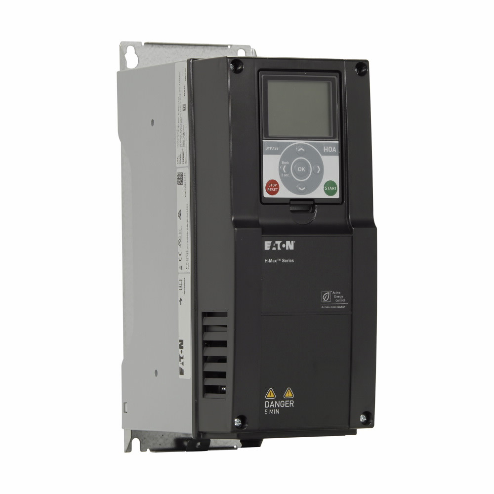 HMX35AG9D022-N - Eaton - H-MAX VFD 600V, 9A, 7.5HP, OPEN UL TYPE 12 ...