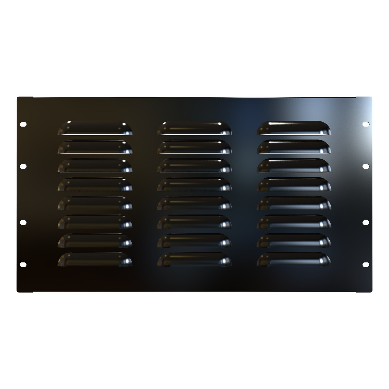 PVLL19010BK2 - Hammond Manufacturing 6U Louvered Vent Panel