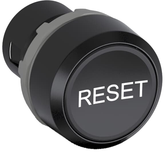 KPR3-100R - ABB - Reset Button,Flush,Red,W/Shaft