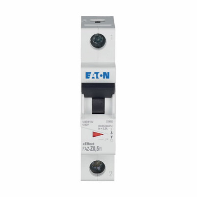 FAZ-Z2/2 - Eaton - FAZ UL 1077 SUPPLEMENTARY PROTECTOR 2P 2A Z CURVE