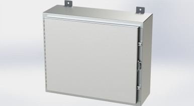SCE-20H2408SSLP - Saginaw Control & Engineering - 20 x 24 x 8 Nema 4X ...