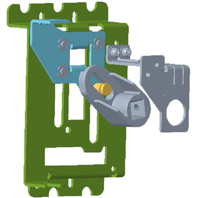 HM3B - Noark Handle operating mechanism, Shaft cross-section 12×12mm, M3
