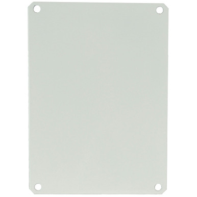 PL120 - Allied Moulded Products White painted carbon steel back panel ...