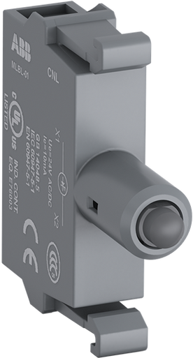 MLBL-01BR - ABB - Bsmt Led 24V Ac/Dc Red