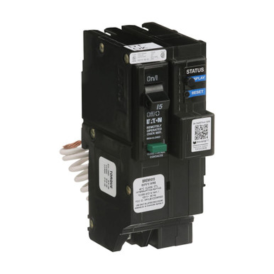 BREM1015 - Eaton Smart Breaker (1 Pole, 15A, 120V, Plug-on, Wi-Fi)