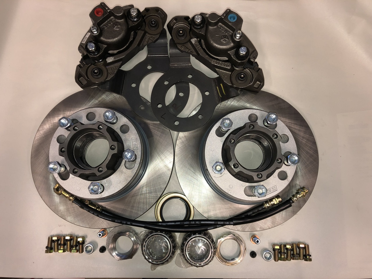 Dana 25/27 disc brake conversion