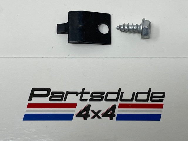 Heater control cable retainer clip at heater - Partsdude4x4