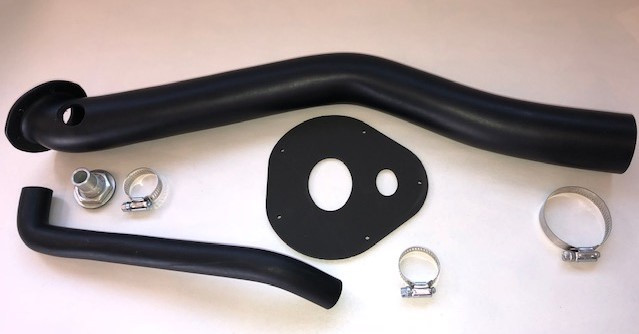 Fuel Filler/Vent hose deluxe kit, side fill - Partsdude4x4