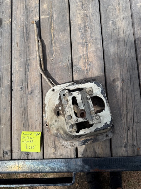 Used side shift/console 3spd manual shifter assembly - Partsdude4x4