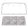Jeepster/Commando under hood insulated smooth cover - Partsdude4x4