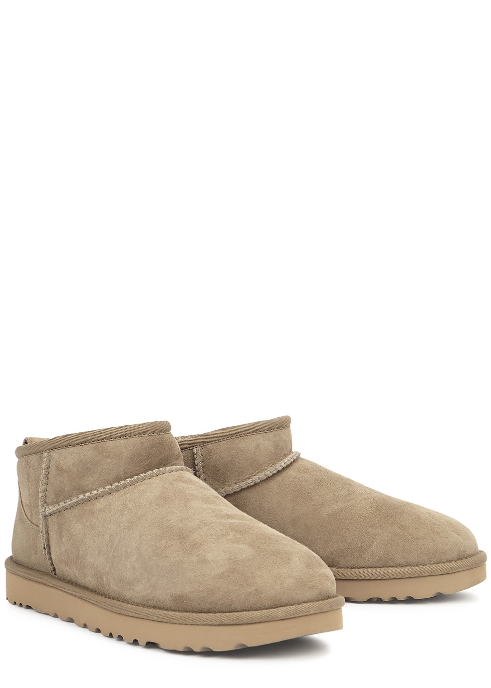 UGG Classic Ultra Mini suede boots | Harvey Nichols