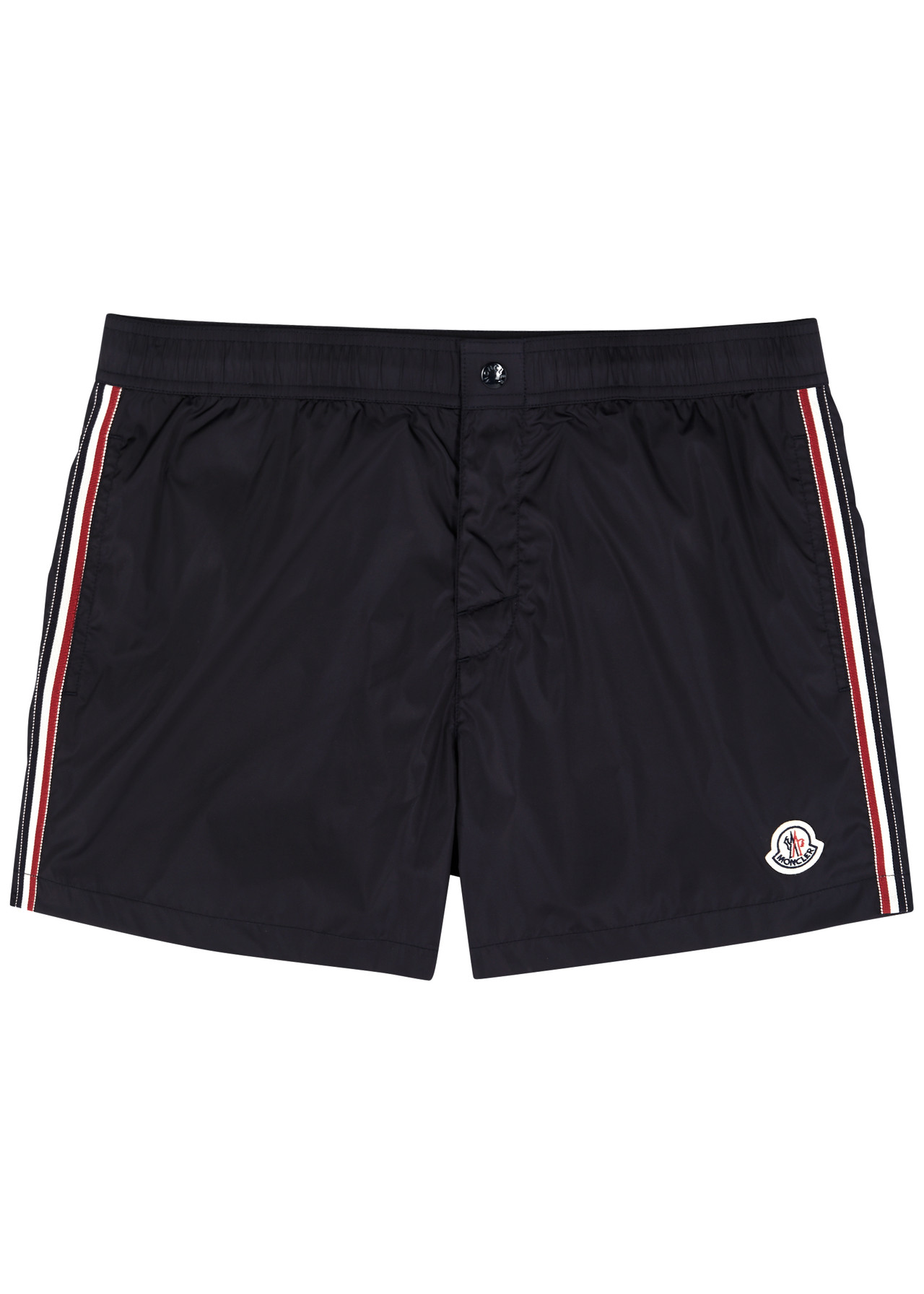 MONCLER Striped logo shell swim shorts | Harvey Nichols