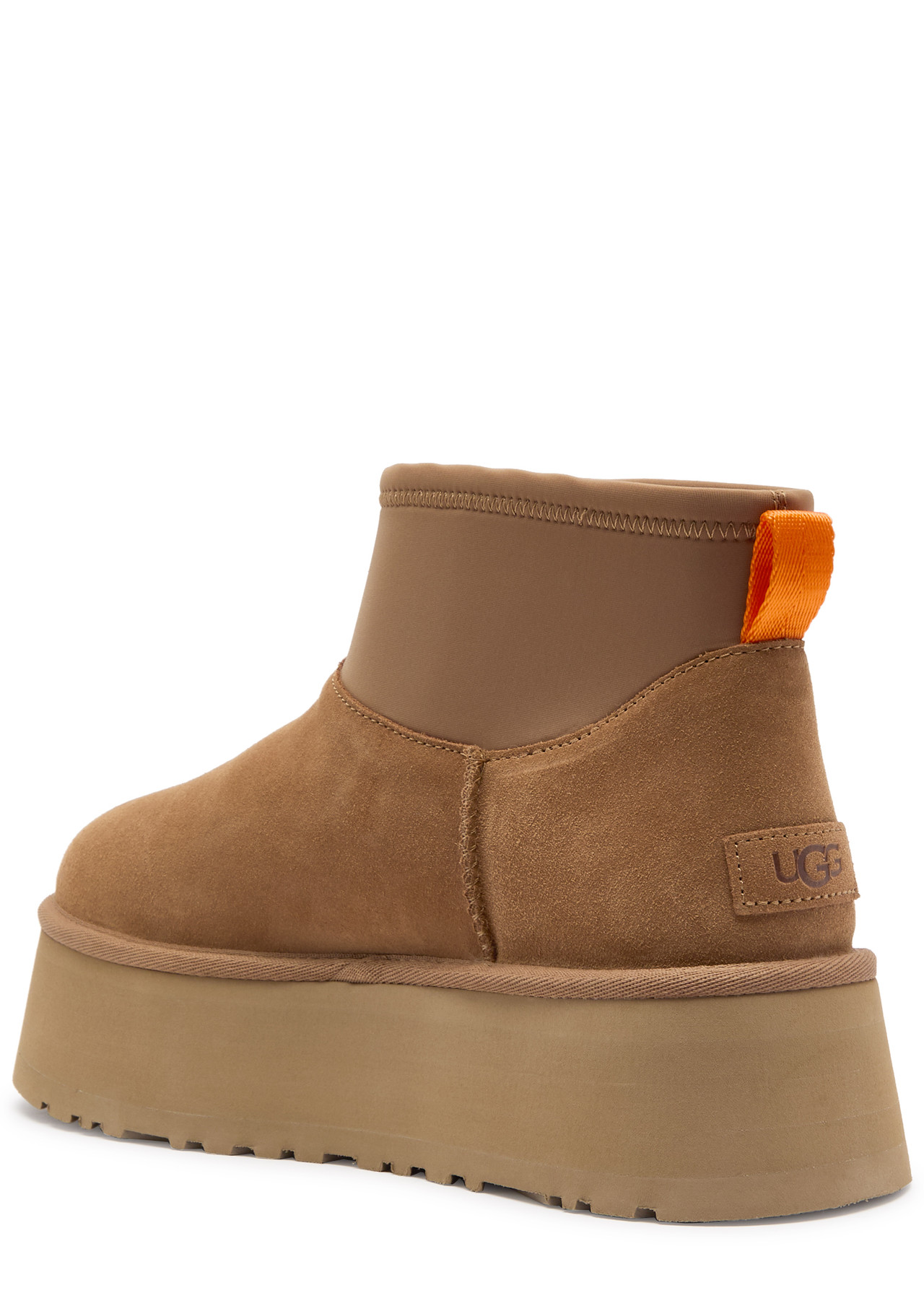 UGG Classic Mini Dipper suede flatform ankle boots | Harvey Nichols