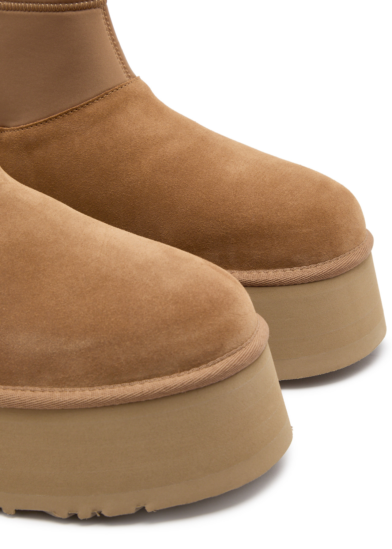 UGG Classic Mini Dipper suede flatform ankle boots | Harvey Nichols