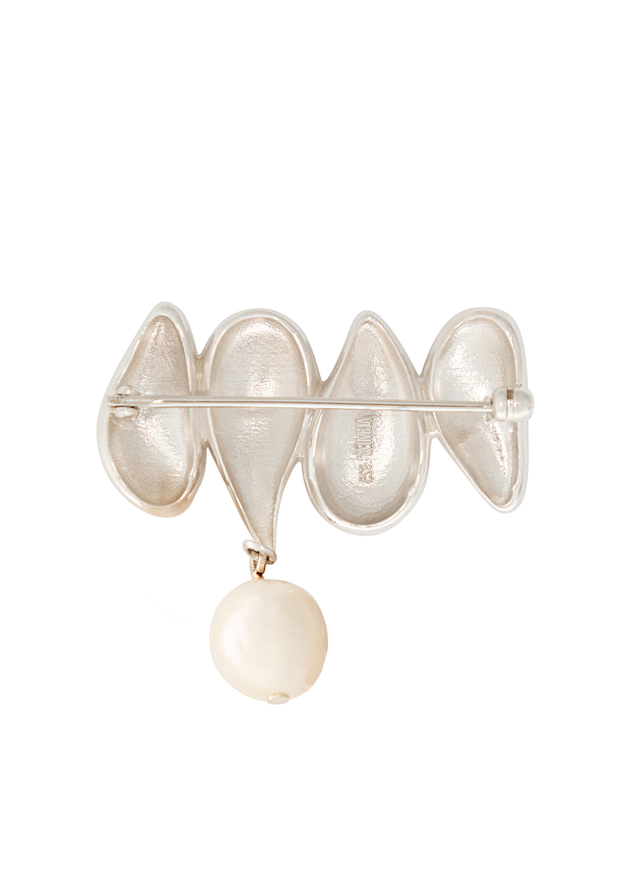 AGMES Joy sterling silver brooch | Harvey Nichols