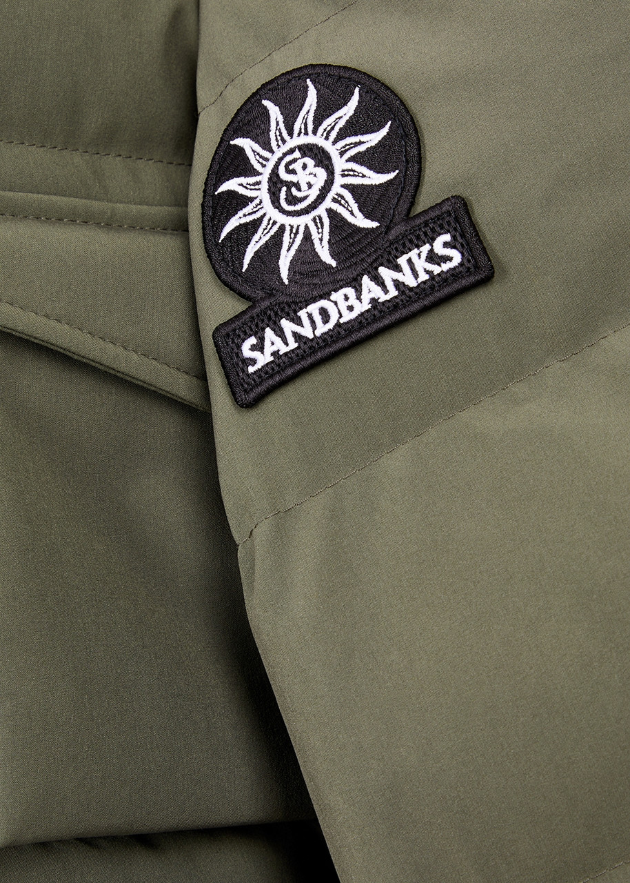 SANDBANKS Branksome quilted shell coat | Harvey Nichols