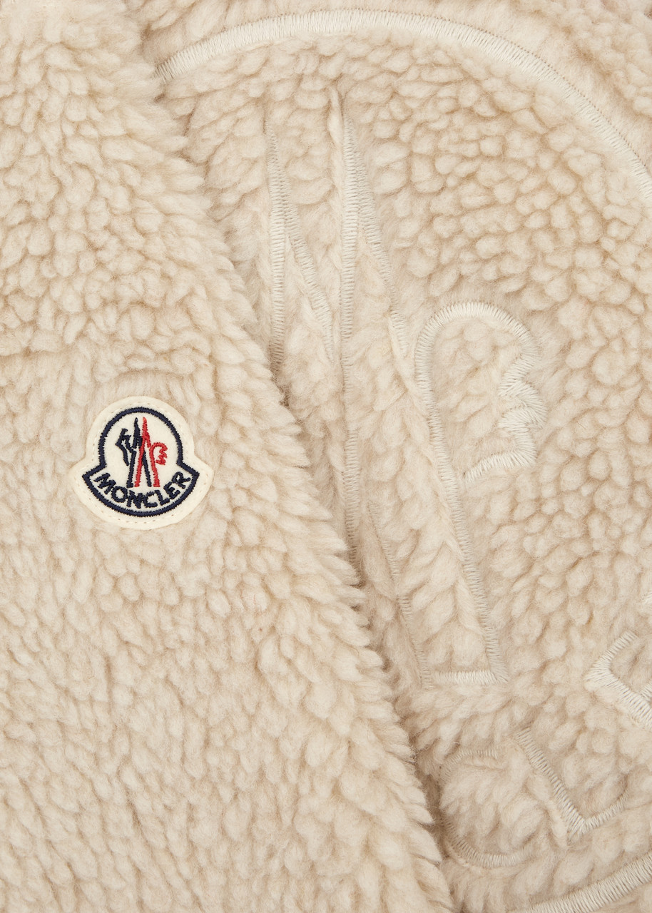 MONCLER Faux shearling jacket | Harvey Nichols